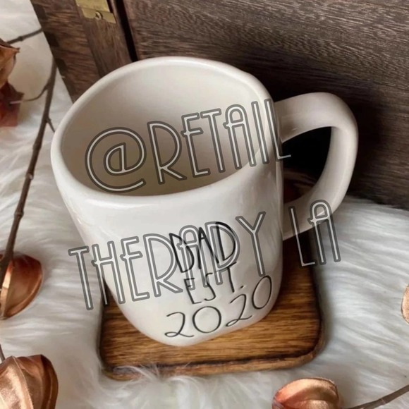 Rae Dunn | Dining | Rae Dunn Dad Est 220 Mug New Rd Htf | Poshmark